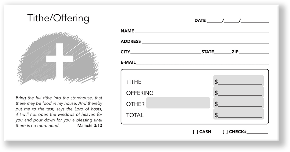 Offering Envelopes for Church | Quick Shipping | Great Quality