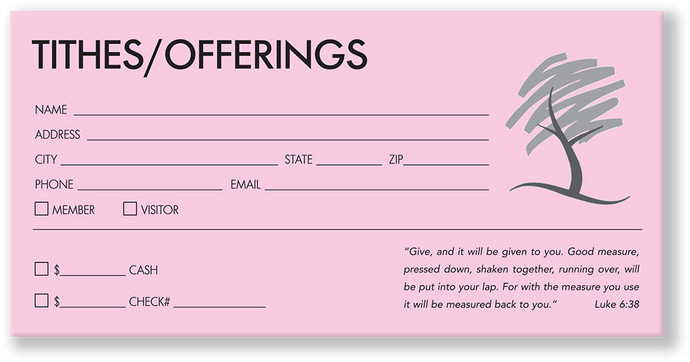 Offering & Tithe Envelopes | Pre-Printed | Fast Shipping