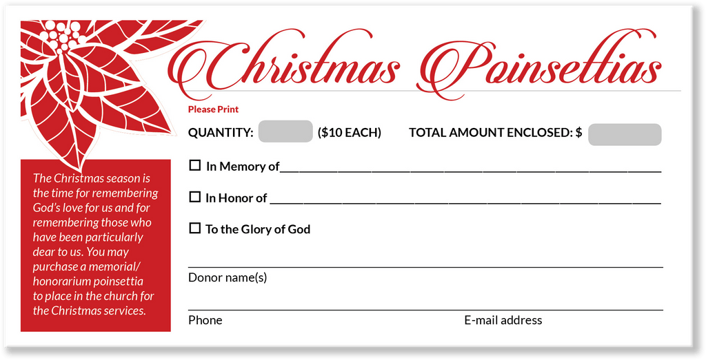 Offering Envelopes for Church | Christmas Themes | Fast Shipping