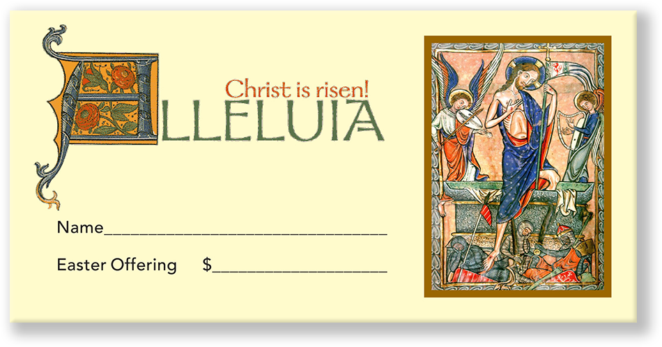 Easter Offering Envelope for Churches | Fast Shipping
