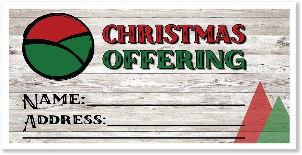 Offering Envelopes for Church | Christmas Themed | Great Price