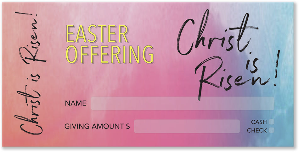 Easter Tithing Envelope for Church | Fast Shipping | ChurchEnvelopes